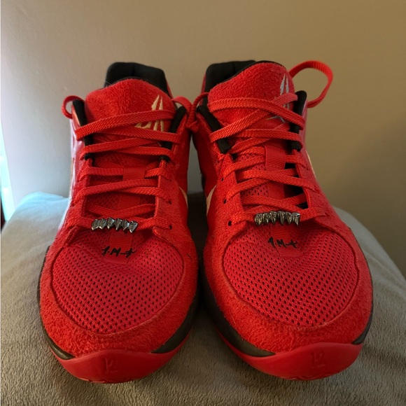 Nike | Shoes | Red Nike Ja Morant Nightmare Sneakers With Unique ...